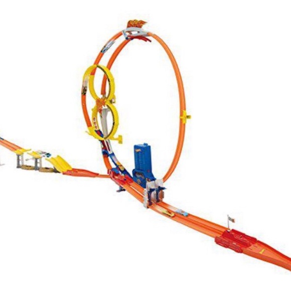 Mattel | Toys | Hot Wheels Super Loop Chase Race Track Set | Poshmark